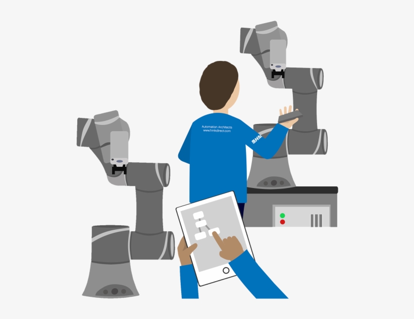 Collaborative Robot Or Cobot Characteristics Usually - Collaborative ...