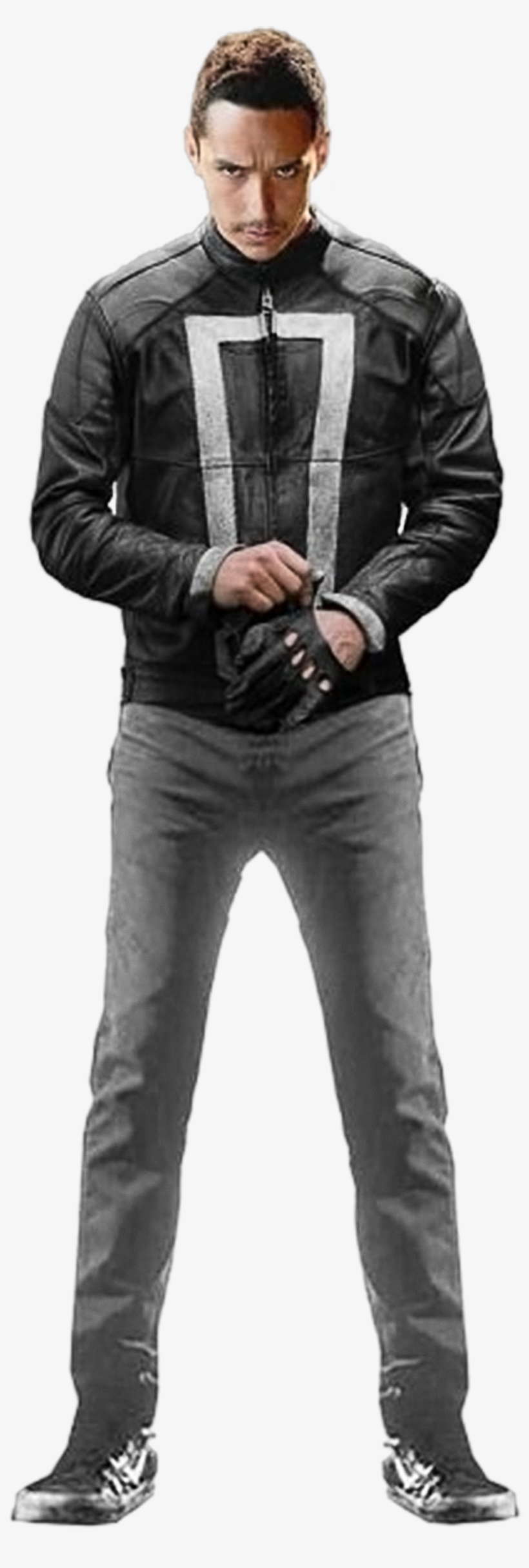 Ghost Rider - Agents Of Shield Robbie Reyes - 867x2529 PNG Download ...