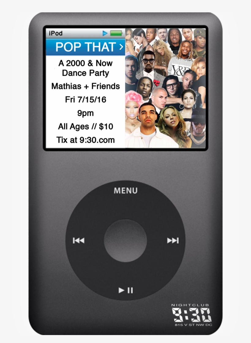A 2000 & Now Dance Party W/ Mathias & Friends - Ipod Classic 160gb ...