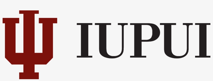 Iupui Wordmark - Indiana University Purdue University Indianapolis Logo ...