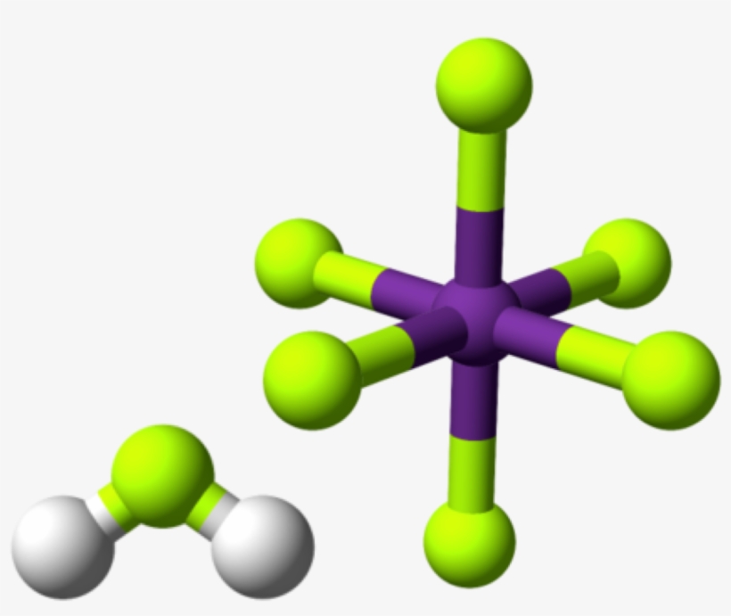 This Is The Structure Of Fluoroantimonic Acid - Geometria Molecular Del ...