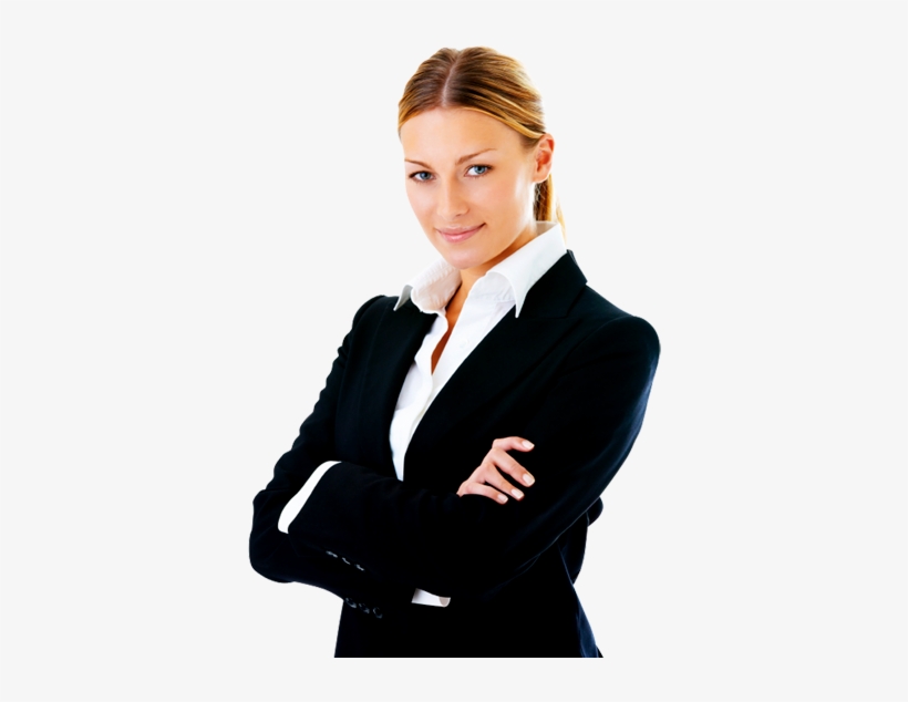 Download Transparent Business Girl Copy 3 - Working Woman In Suit - PNGkit