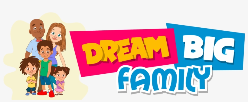 1490 X 532 2 - Dream Big Family Logo - 1490x532 PNG Download - PNGkit