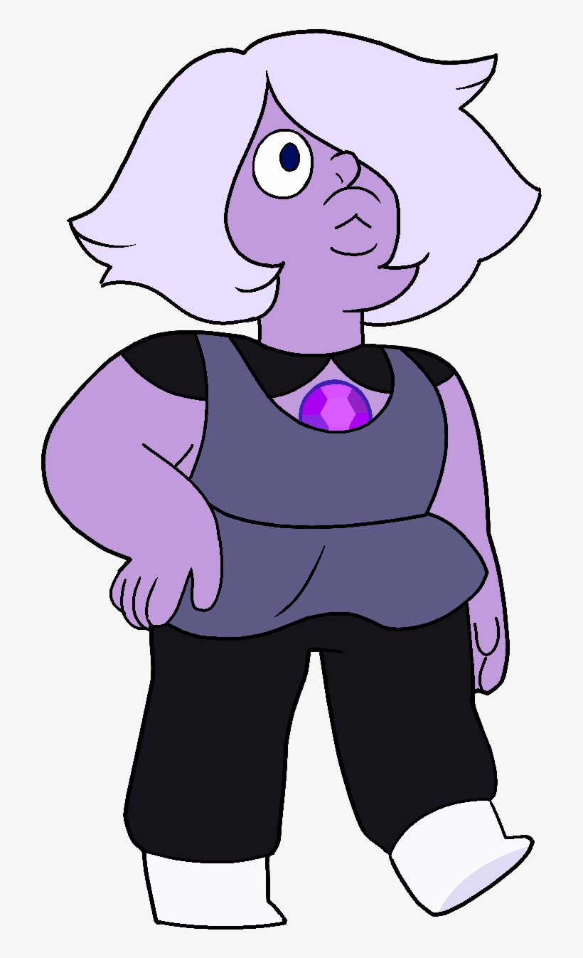 750 X 1300 4 - Steven Universe Amethyst Short Hair - 750x1300 PNG ...