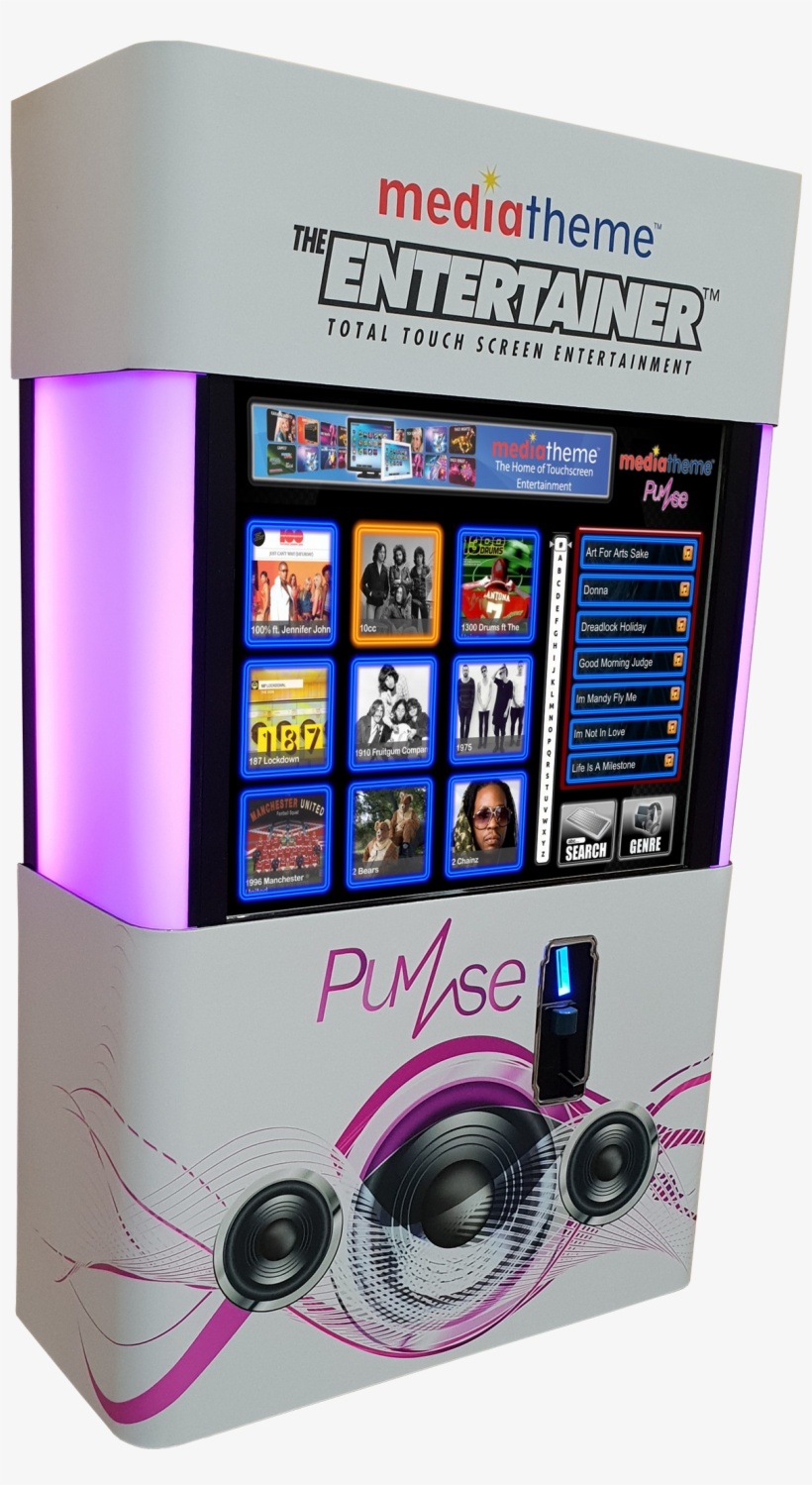 Download Transparent Pulse Jukebox Features - Vending Machine - PNGkit