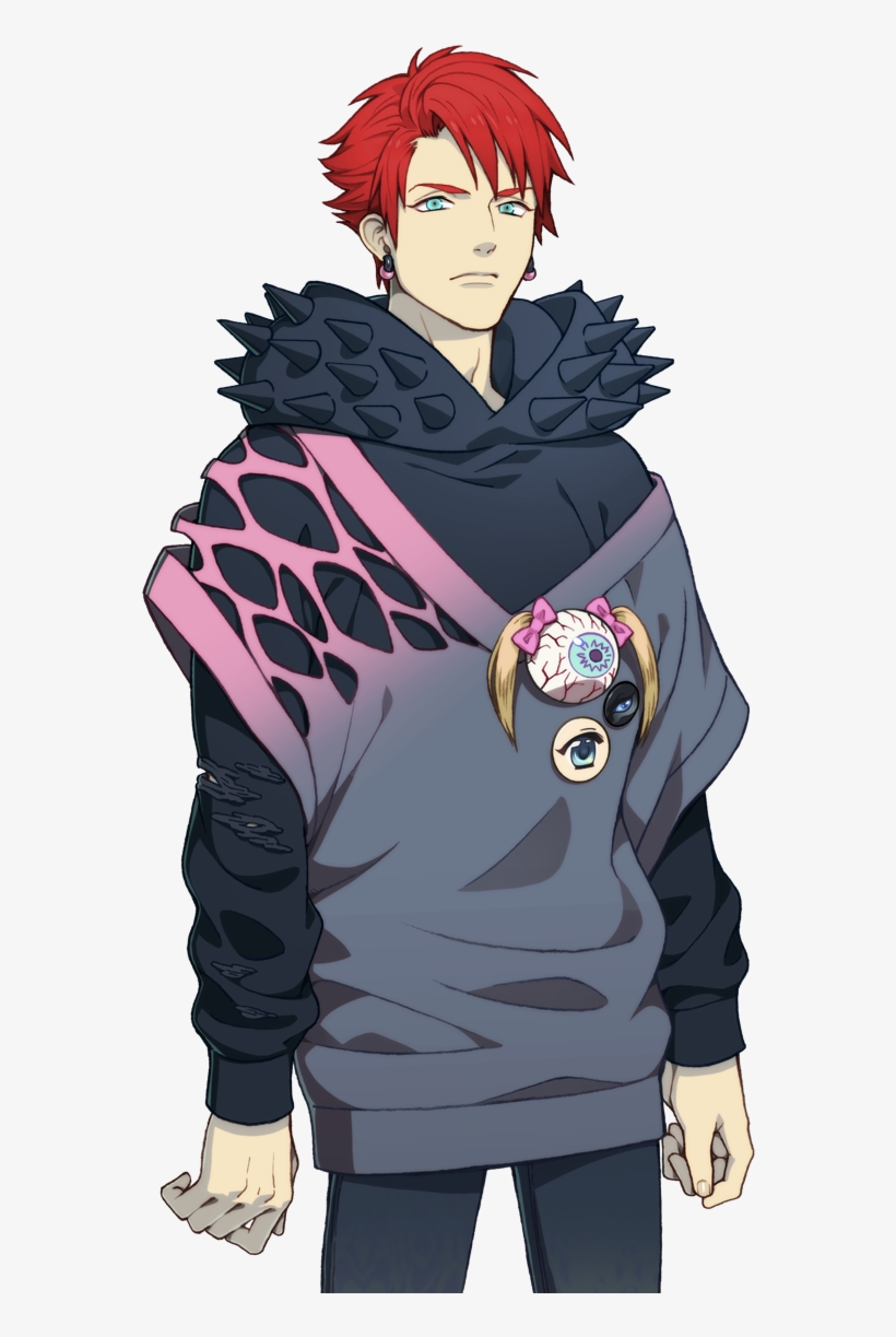 Red Hair Clipart File - Trip Dmmd - 640x1204 PNG Download - PNGkit