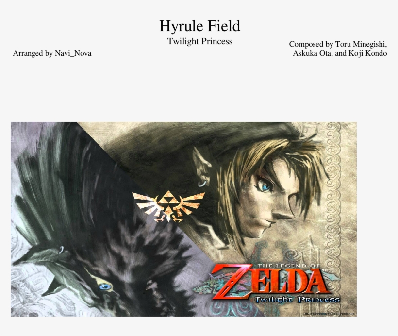 Hyrule Field - Twilight Princess - Legend Of Zelda Twilight Princess ...