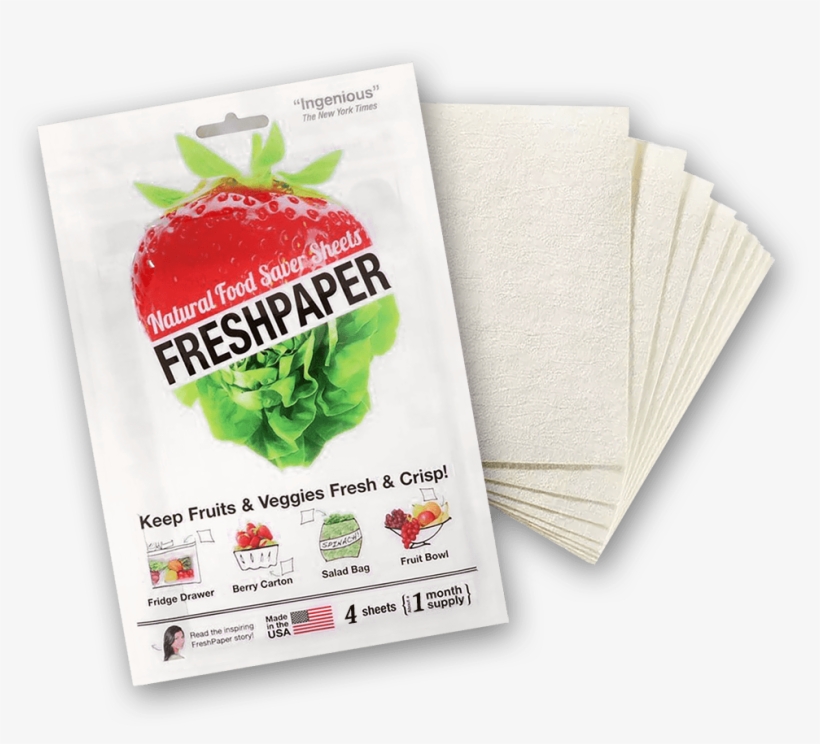 One Sheet Of Freshpaper Can Reduce Your Fresh Produce - Fenugreen ...