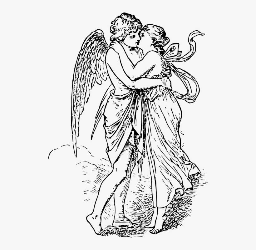 Download Transparent Eros And Psyche - Eros And Psyche Png - PNGkit