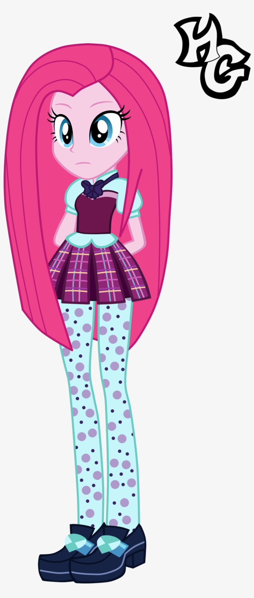 Vector Crystal Hipster - My Little Pony Crystal Prep Pinkie Pie ...