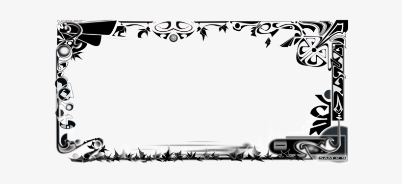 Tribal - Frame Tribal - 600x297 PNG Download - PNGkit