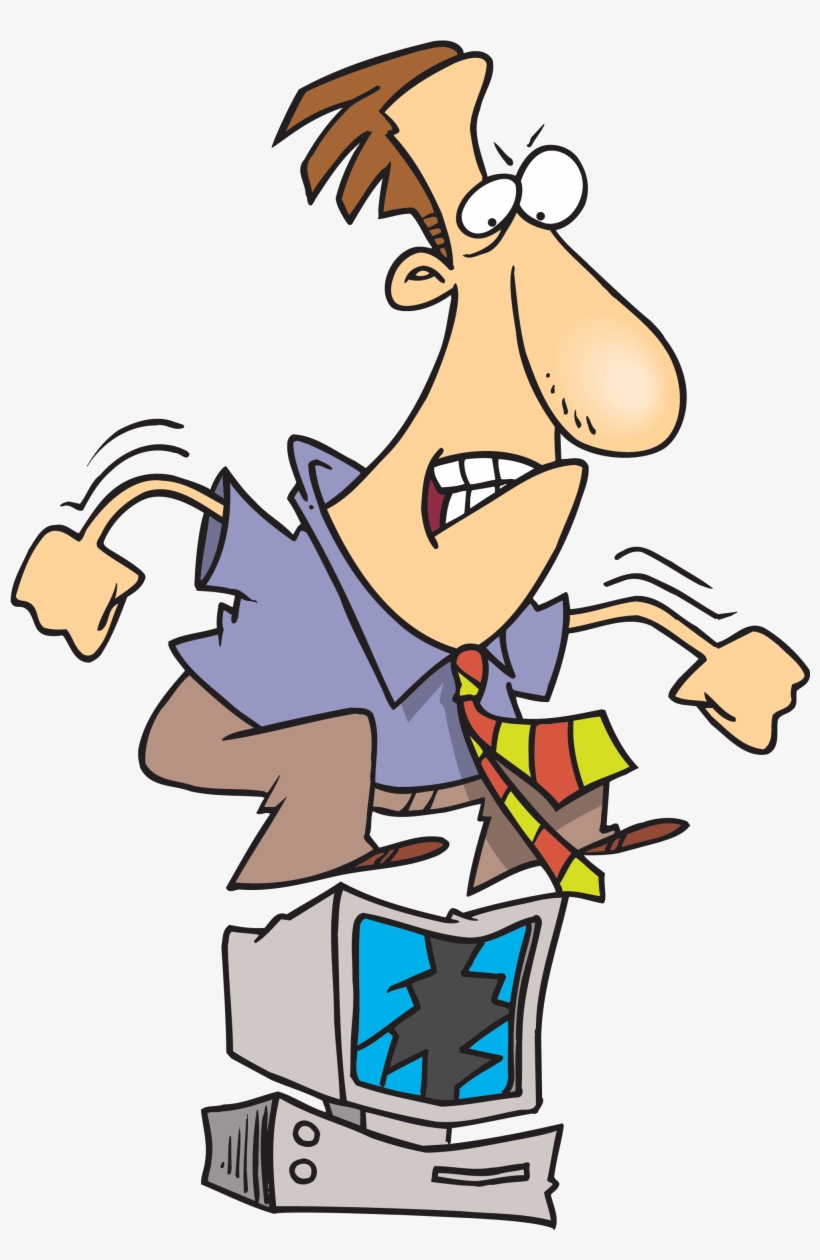 Jumping On A Computer - 2000x2973 PNG Download - PNGkit