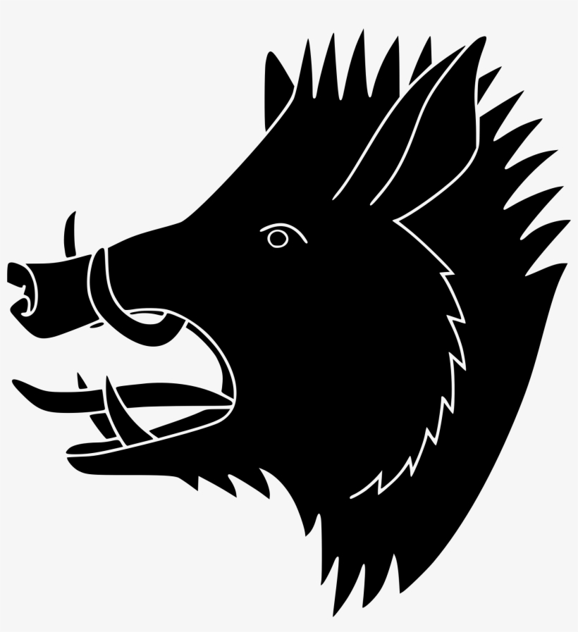 This Free Icons Png Design Of Boar Solid Face - 1867x1952 PNG Download ...