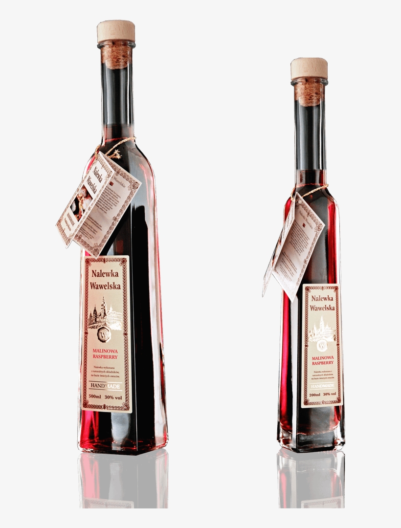 Raspberry - - Glass Bottle - 593x1000 PNG Download - PNGkit