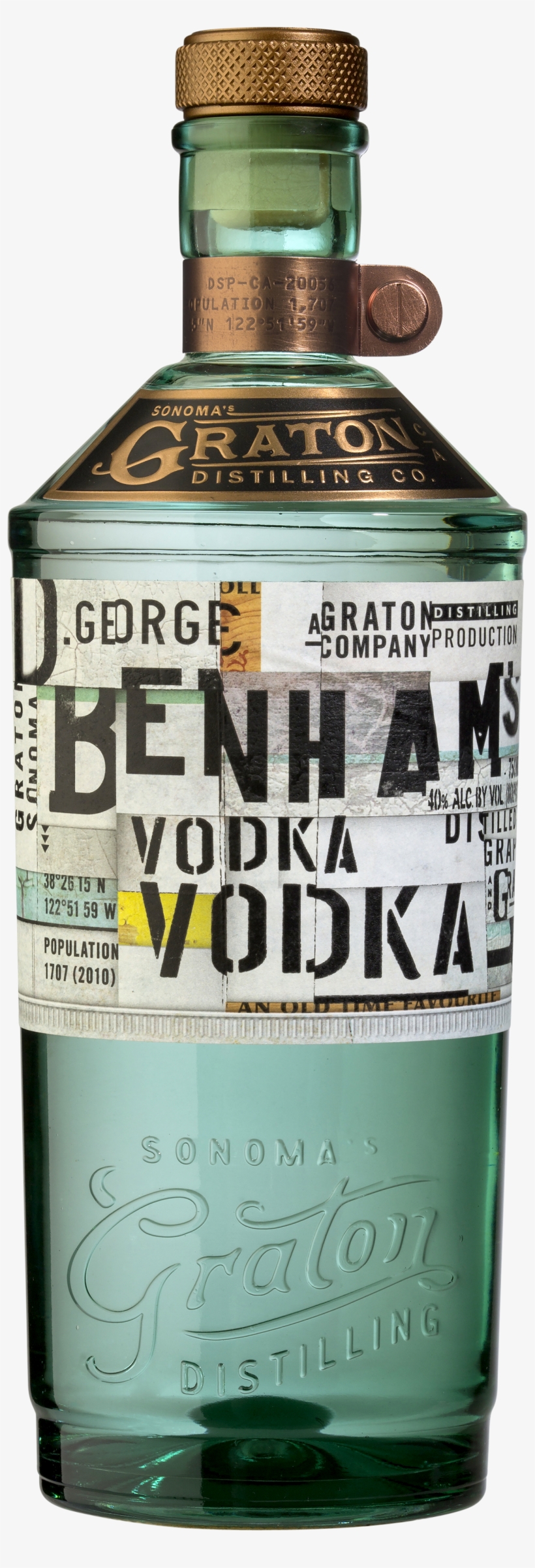 George Benham's Vodka Vodka - George Benham Vodka - 1402x3829 PNG ...