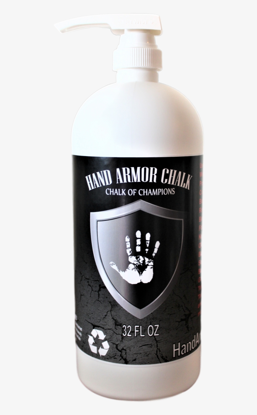 Hand Armor Liquid Chalk 32 Oz Pump - 1000x1528 PNG Download - PNGkit