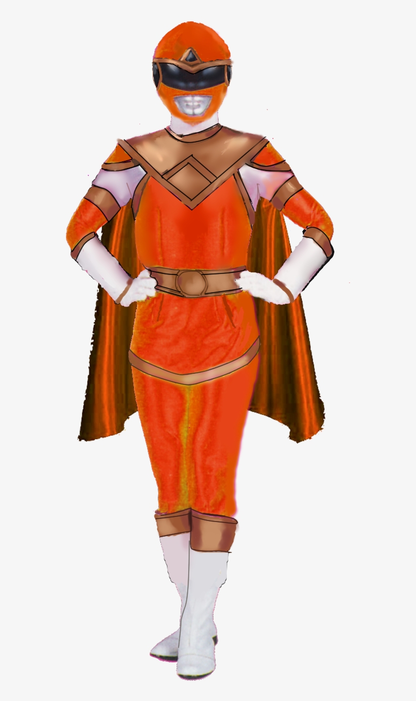 Orange Aether Ranger - Cosplay - 620x1340 PNG Download - PNGkit