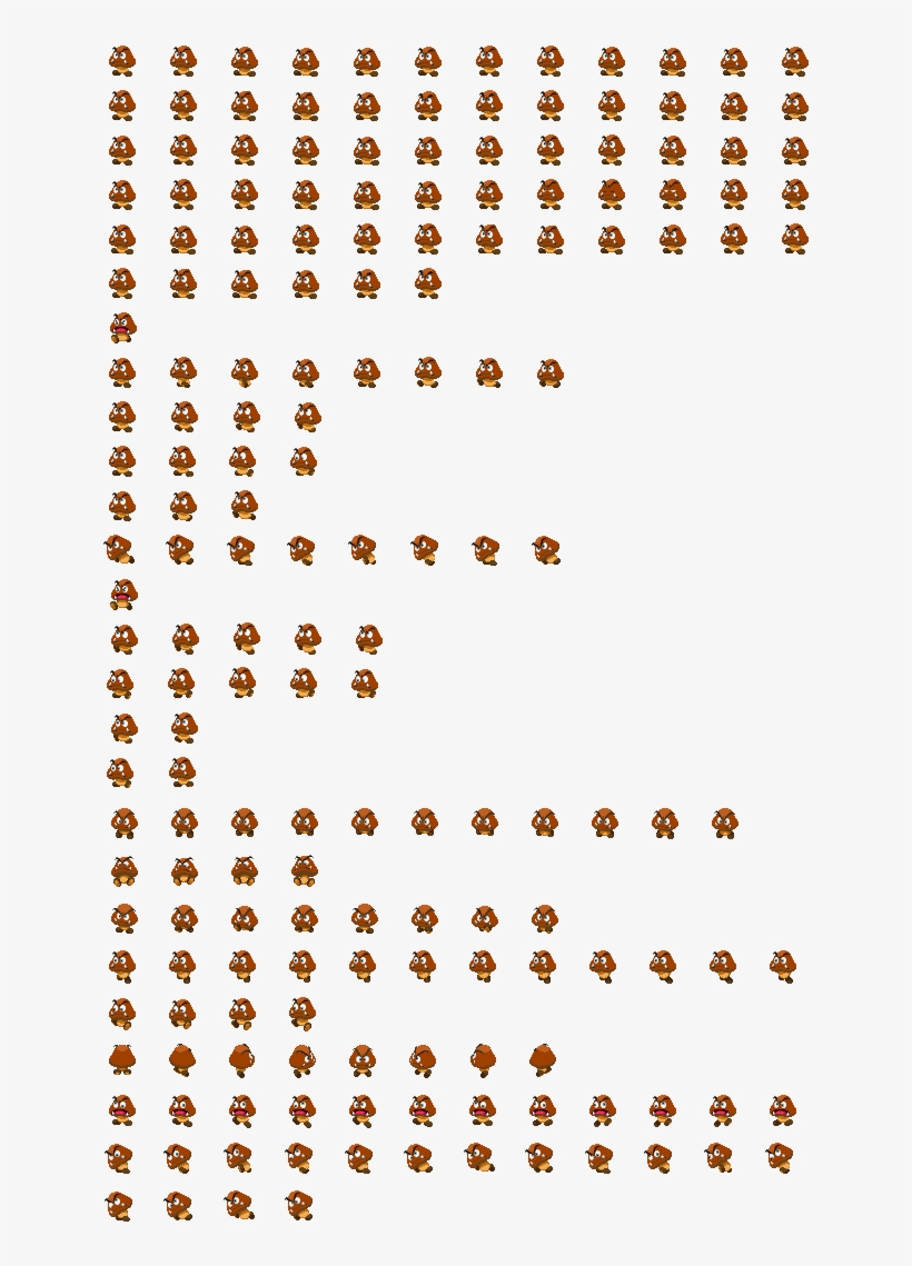 Goomba - Mario And Luigi Dream Team Goomba - 660x1100 PNG Download - PNGkit