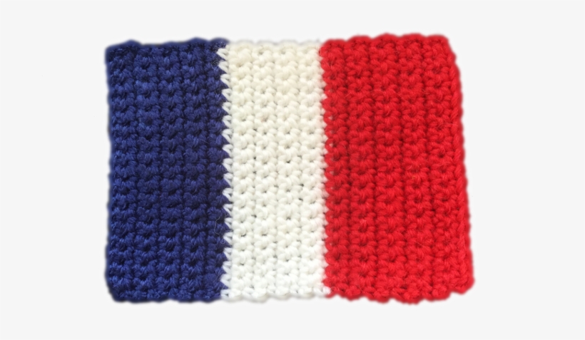 Flag Of France - Crochet - 768x403 PNG Download - PNGkit