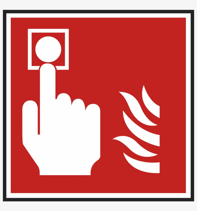 Download Transparent Manual Call Point Sign - PNGkit