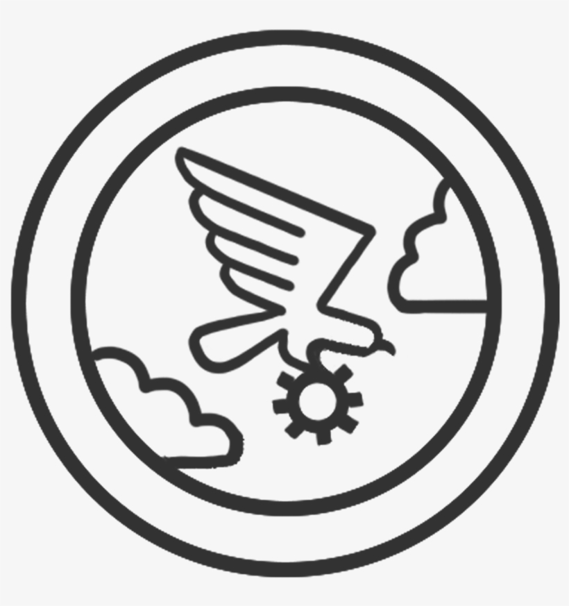 Tcm Icons Eagle - Circle - 1000x1000 PNG Download - PNGkit