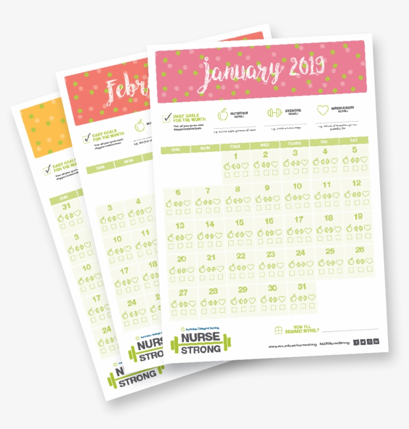 Nursestrong Calendars - Paper - 1000x1000 PNG Download - PNGkit