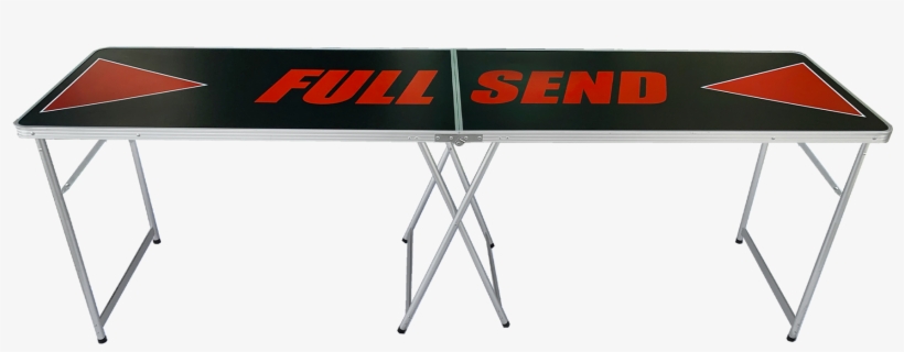 Full Send Beer Pong Table - Folding Table - 1060x1060 PNG Download - PNGkit