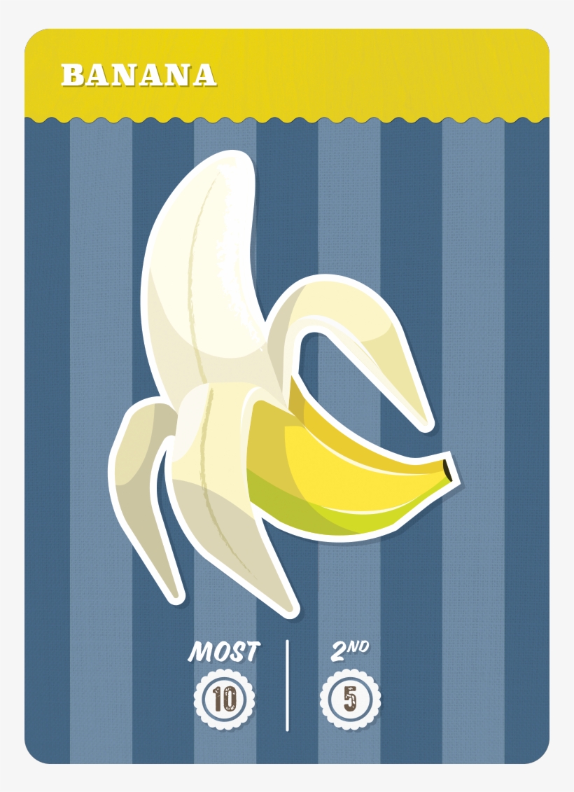 Ss Card31 Banana Rgb - 919x1214 PNG Download - PNGkit