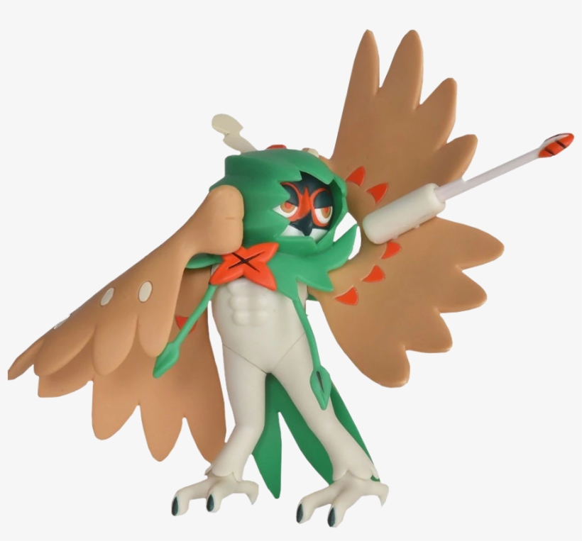 Decidueye Battle Feature - Decidueye Figure - 900x825 PNG Download - PNGkit