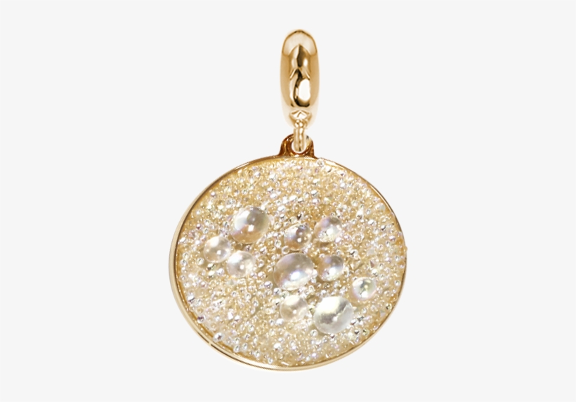 Golden Charm With Surface Galuchat Swarovski Aurora - Locket - 591x591 ...