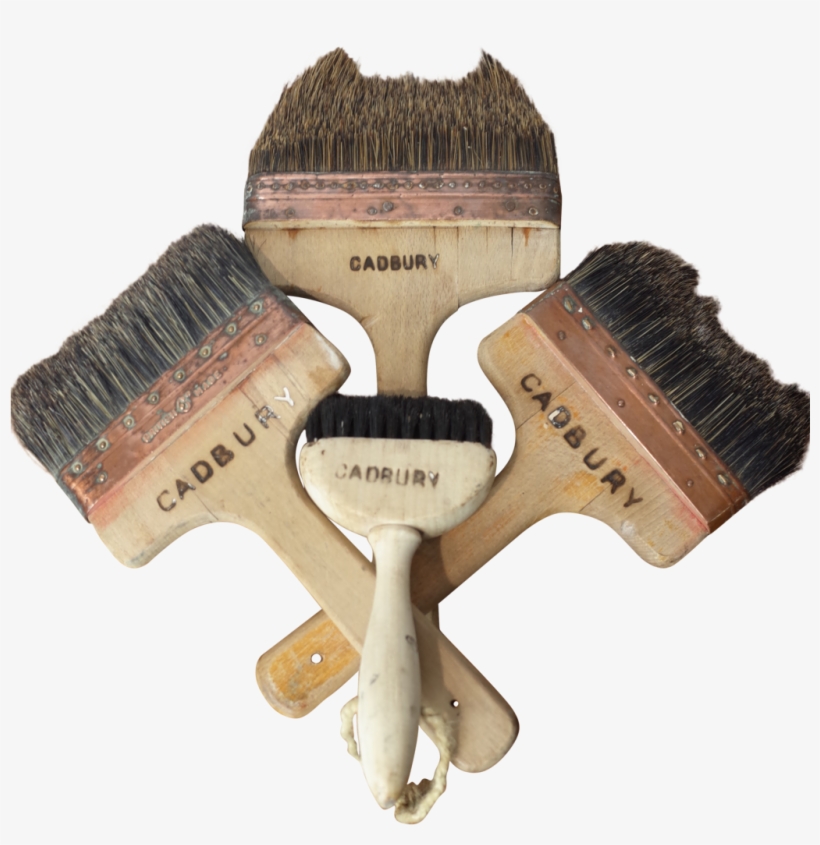 Four Copper Bound Paint Brushes From Cadbury - Paint Brush - 1024x1055 ...