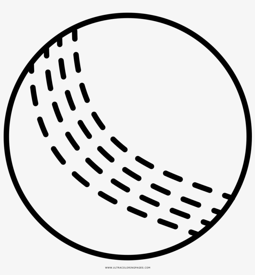 Cricket Ball Coloring Page - 1000x1000 PNG Download - PNGkit