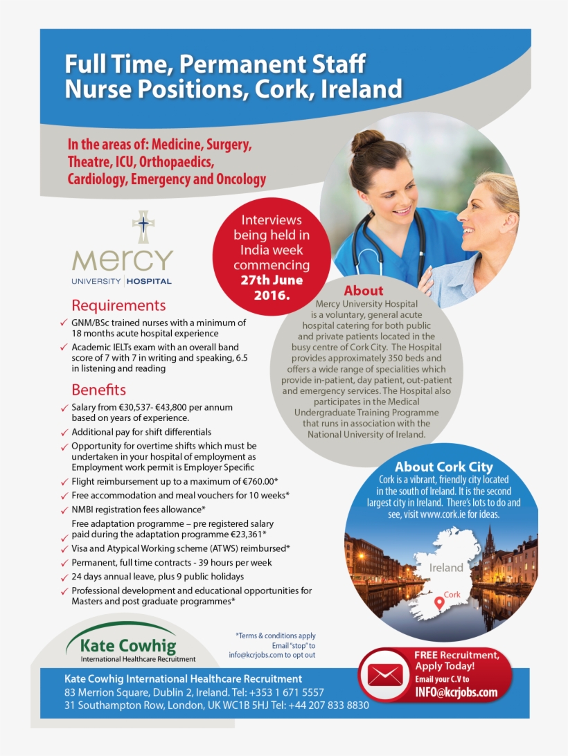 Kate Cowhig Mercy Cork A5 Final - Flyer - 733x1024 PNG Download - PNGkit