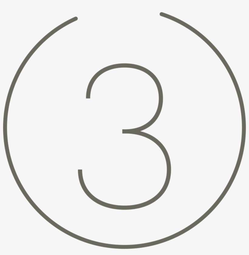 Cohodigital Onle Number 3 Brown - Circle - 1000x976 PNG Download - PNGkit