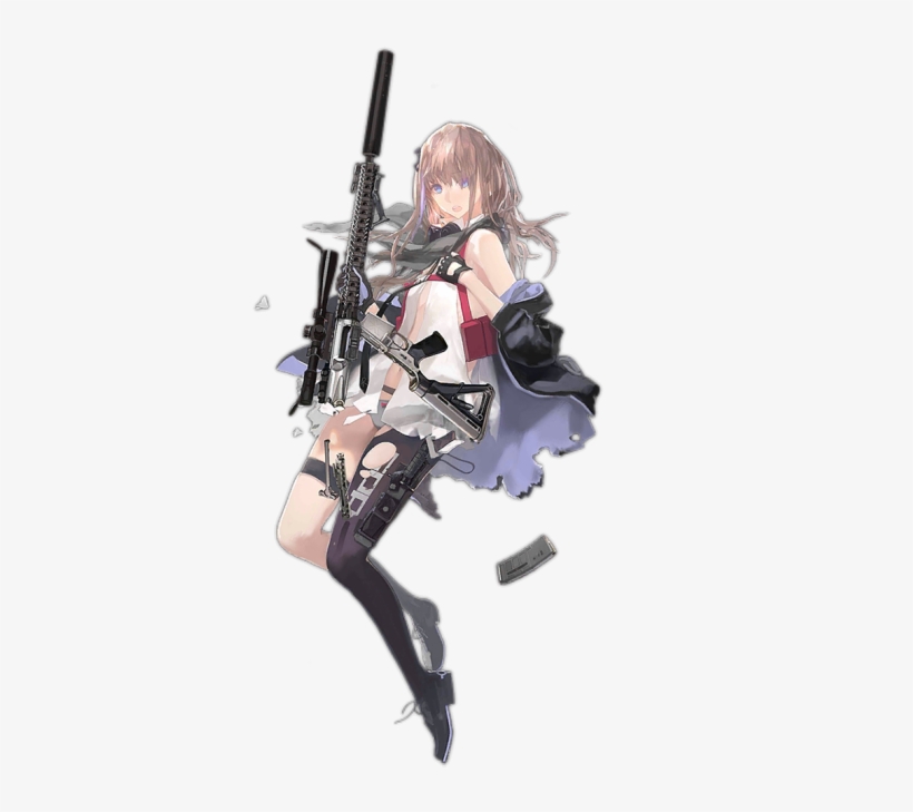 立絵57j - Ar 15 Girl Frontline - 650x650 PNG Download - PNGkit