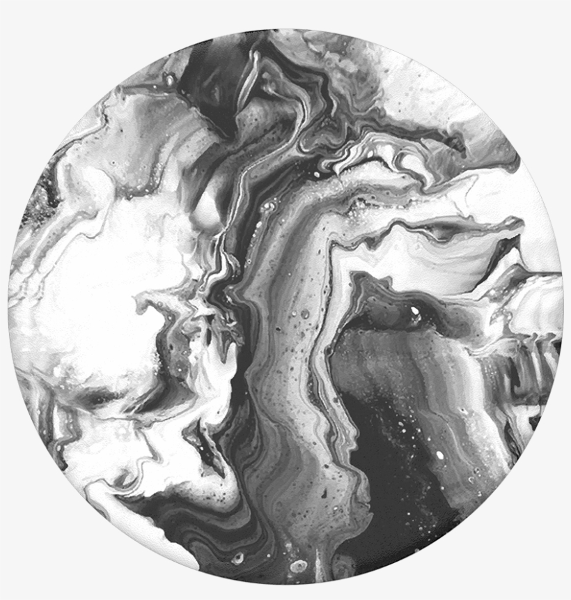 Ghost Marble, Popsockets - Black And White Marble Popsocket - 1000x1000 ...