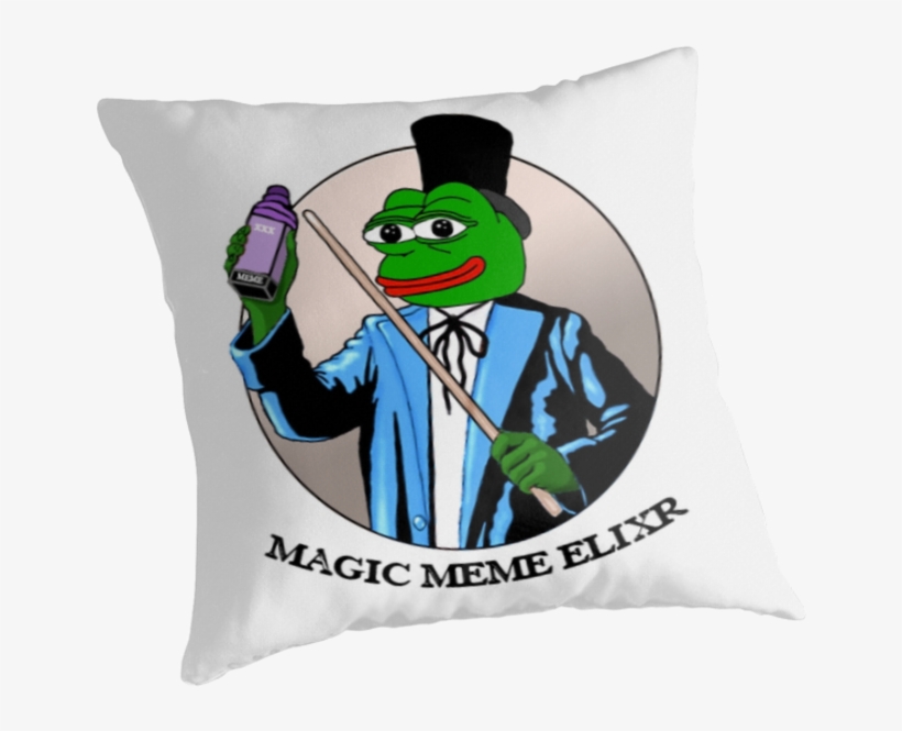 Pepe Frog Meme Magic Elixir - Cushion - 875x875 PNG Download - PNGkit