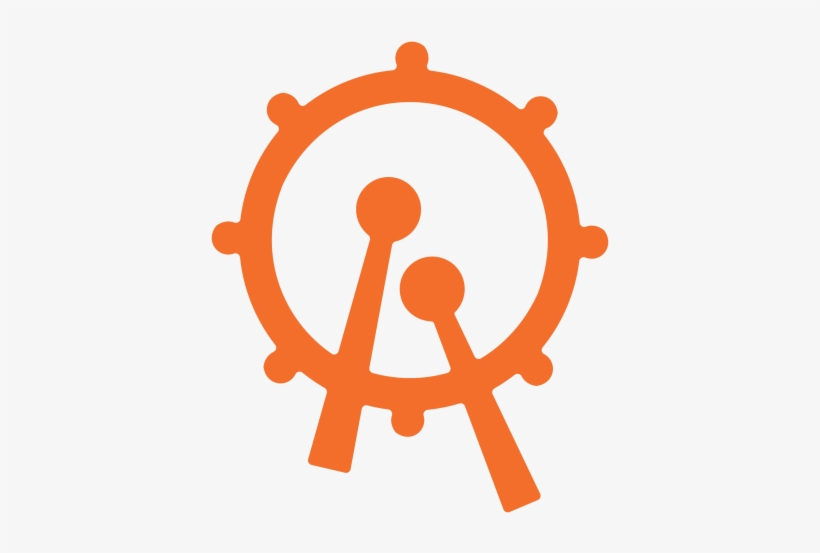 Drum - Fun Icon Vector Png - 866x650 PNG Download - PNGkit