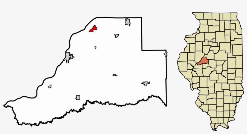 Mason County Illinois Incorporated And Unincorporated - County Illinois ...