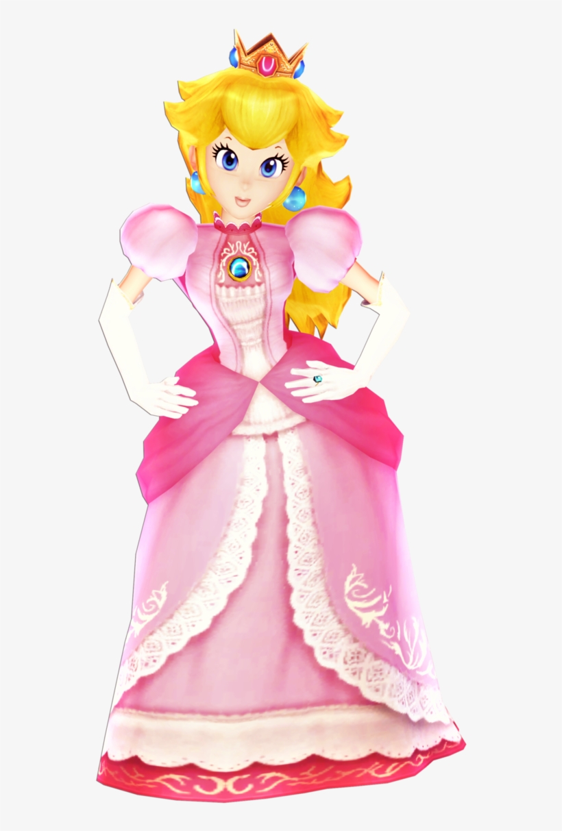 Princess Peach Mmd Render By 6rosenoir9 - Princess Peach Mmd Model ...