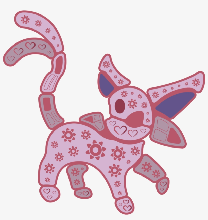Espeon-sticker - 1000x1294 PNG Download - PNGkit