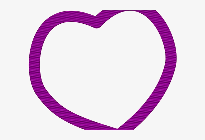 Dark Purple Heart Clipart