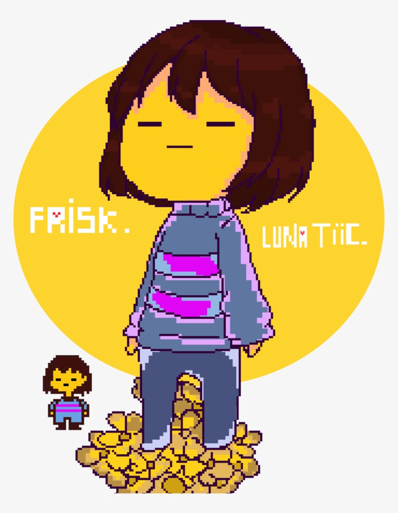 Frisk - Cartoon - 902x1280 PNG Download - PNGkit