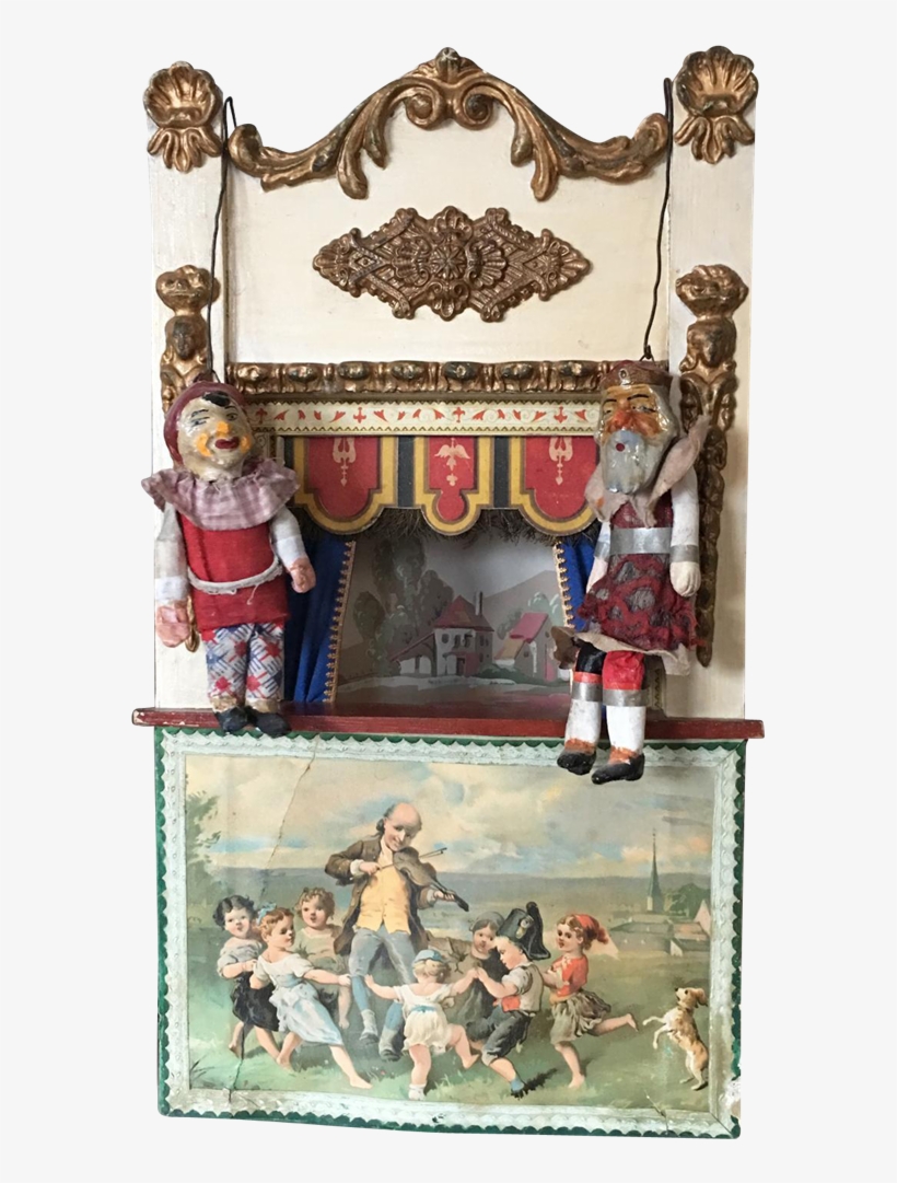 Download Transparent 1890's Very Rare Doll Size French Guignol Puppet ...