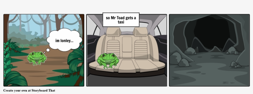 Mr Toad - Maybe A Fox Characters - 1164x385 PNG Download - PNGkit