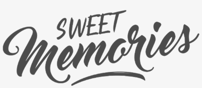 Sweetmemories Sticker - Calligraphy - 1024x1024 PNG Download - PNGkit