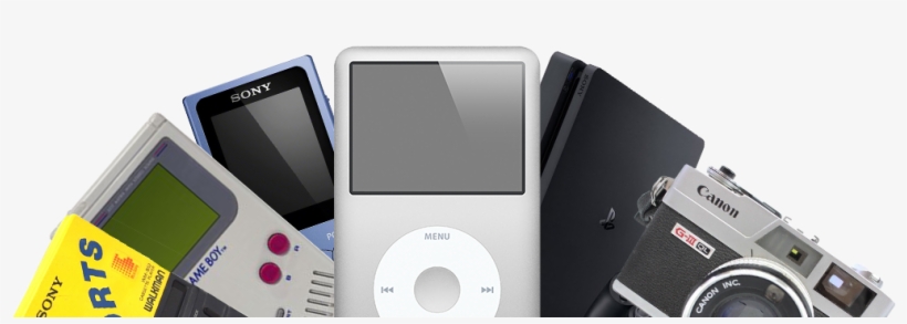 Gadgets - Ipod - 1011x313 PNG Download - PNGkit