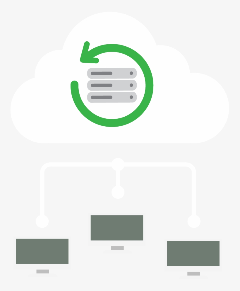Smart Internet Backup Image Voice And Data Solution - Illustration ...