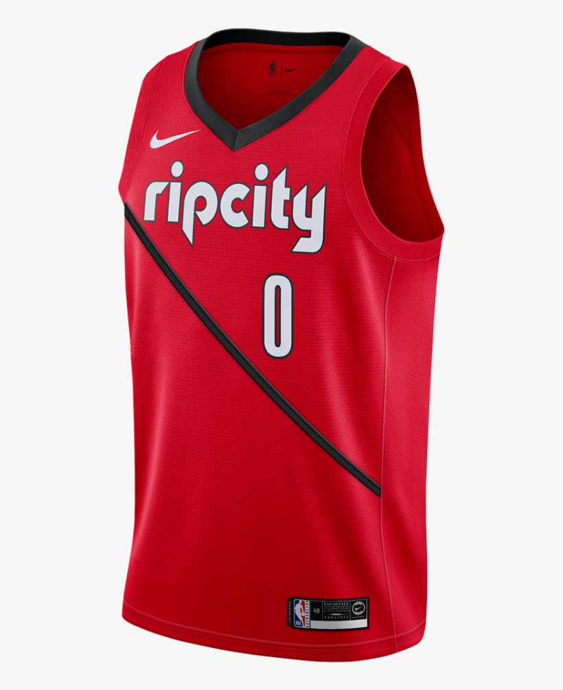 Nike Nba Earned Edition Swingman Jersey - Sports Jersey - 1200x1200 PNG ...