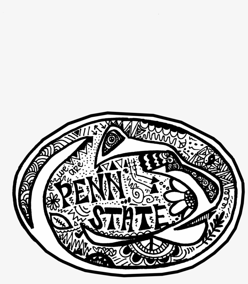 Download Transparent Penn State Zentangle Sticker The Vecchio Boutique ...